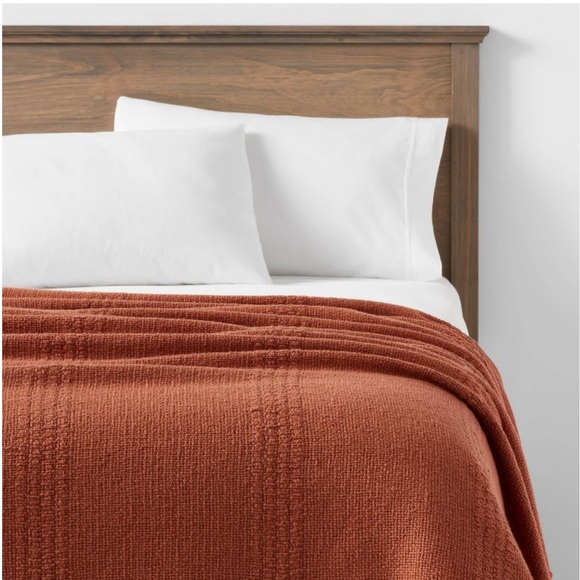 Threshold | Other | New Throw Blanket Woven Textural Stripe Bed Throw ...